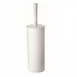 Raven Toilet Tidy Set White | Southern Hospitality