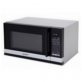 Sharp R240YS Microwave 800W Compact Silver | Southern Hospitality