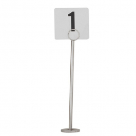 Table Number Stand Ring Chrome 300mm | Southern Hospitality