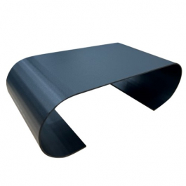 Custom Black Stainless Plate Riser | Southern Hospitality