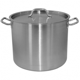 Pro.cooker Stainless Steel Stockpot with Lid | Southern Hospitality