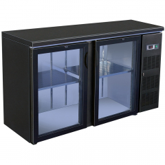 Delta Upright Stainless 2 Door Freezer | Southern Hospitality