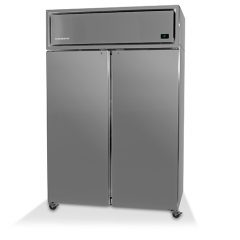 Delta Upright Stainless 2 Door Chiller | Southern Hospitality