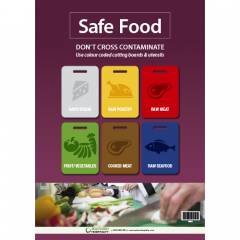 Food Safety Poster Safe Hands A3 | Southern Hospitality