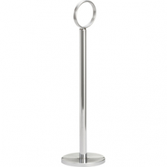 Table Number Stand Ring Chrome 300mm | Southern Hospitality