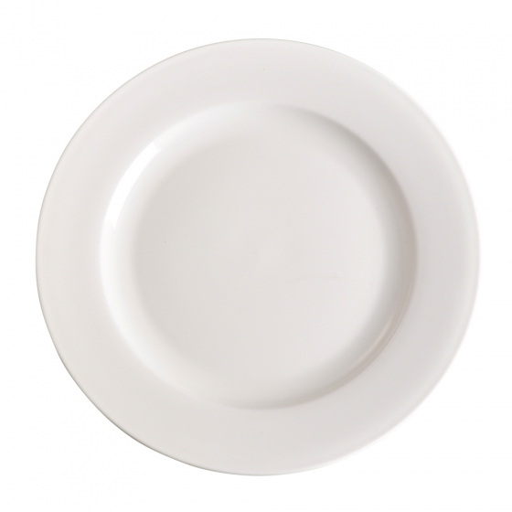 Basics Healthcare Plate White 230mm | Southern Hospitality
