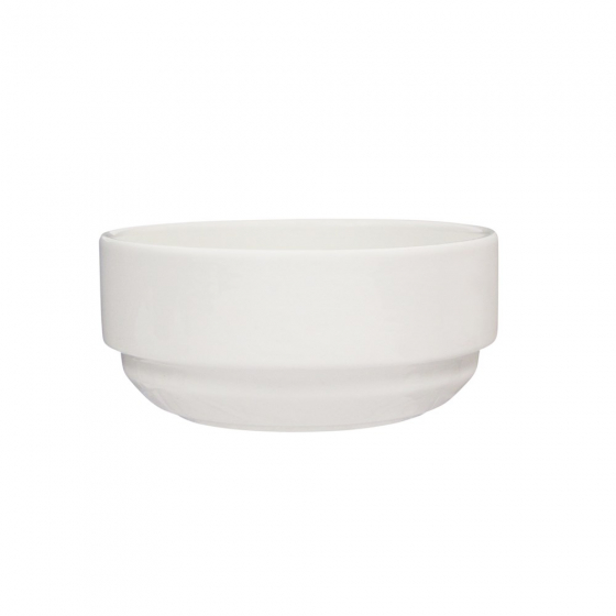 Basics Soup Bowl White 115mm Stackable | Southern Hospitality