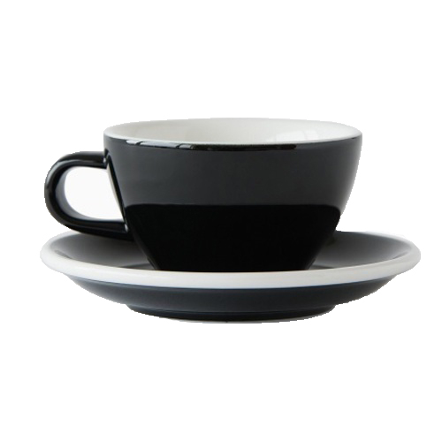 Acme Evolution Demitasse Cup & Saucer Penguin Black | Southern Hospitality