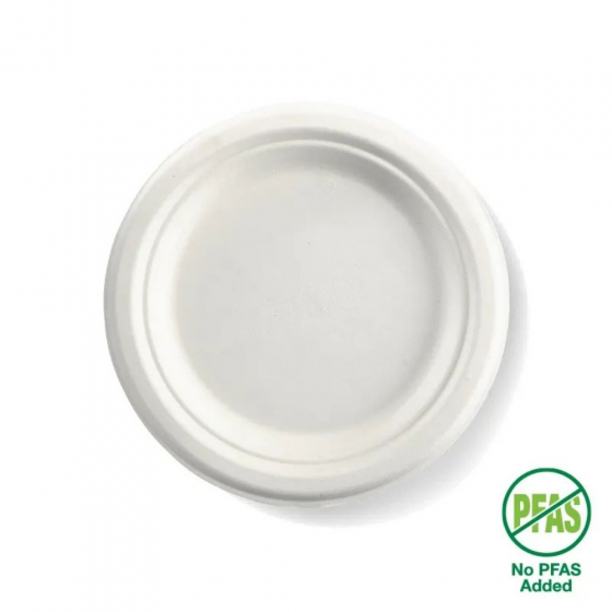 Biopak Round Plant Fibre Plate | Southern Hospitality