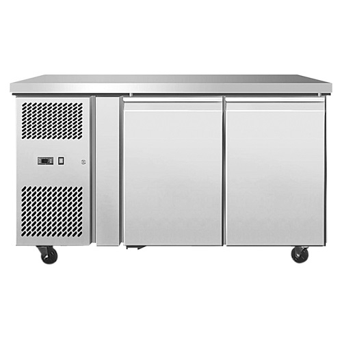 Pro.Equip Undercounter Stainless 2 Door Chiller Left Compressor ...