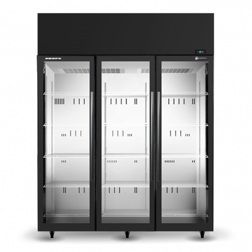 Skope ActiveCore 2 SKT1500N-A Top Mount Glass 3 Door Fridge | Southern ...