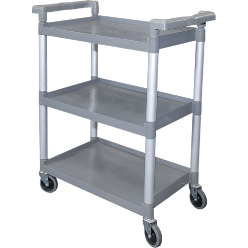 Essentials Collection Trolley 3 Tier Plastic 810x410x930mmH | Southern ...