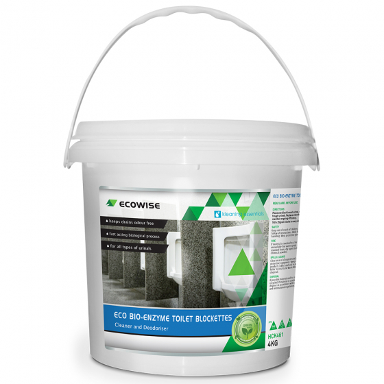 Ecowise Bio-enzyme Toilet Blockettes 4kg | Southern Hospitality