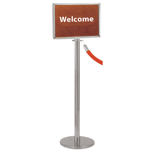 Queue Divider with Sign Holder | Southern Hospitality