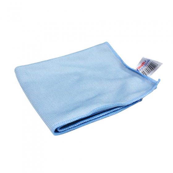 Microfibre Glass Cloth Blue 400mm | Southern Hospitality