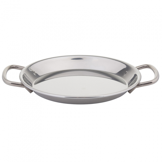 Tablecraft Stainless Steel Mini Paella With Handles | Southern Hospitality