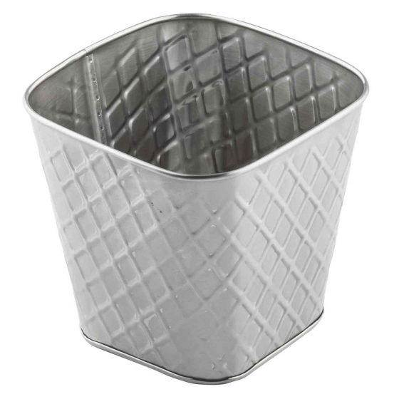 Tablecraft Stainless Steel Square Fry Cup | Southern Hospitality