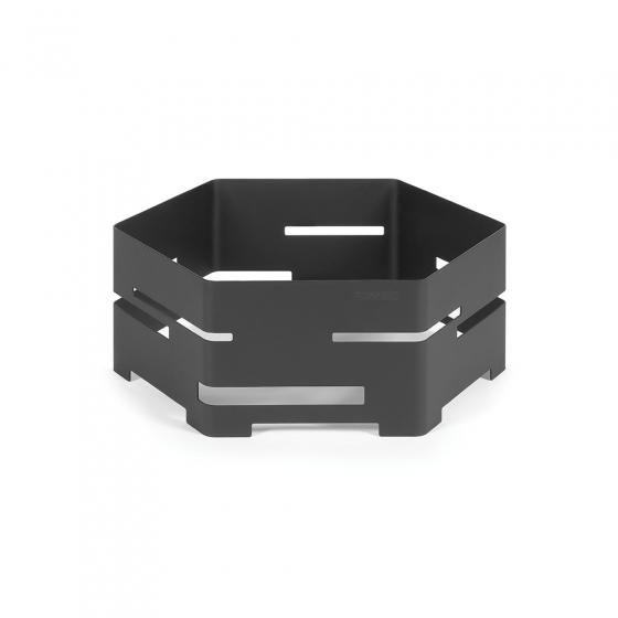 Rosseto Honeycomb Riser Small Black Steel | Southern Hospitality