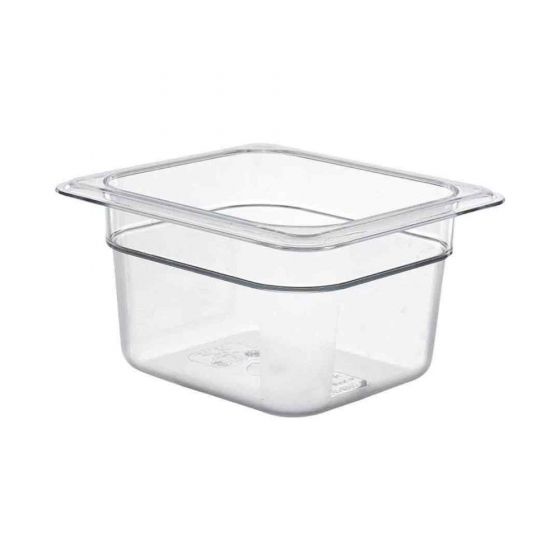 Cambro Food Pan 1/6 x 100 Clear | Southern Hospitality