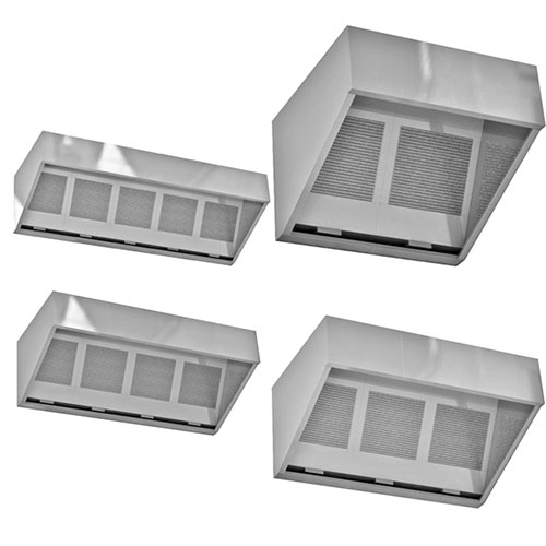 Economy Stainless Extraction Hood - A Types | Southern Hospitality