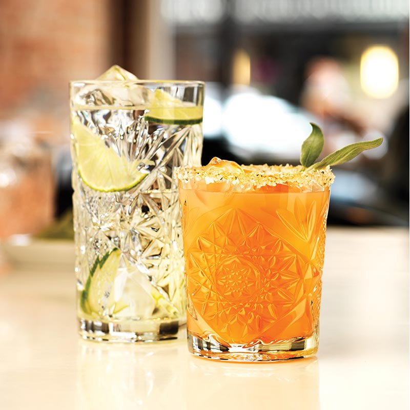 Libbey Hobstar Hi Ball Glass 470ml | Southern Hospitality
