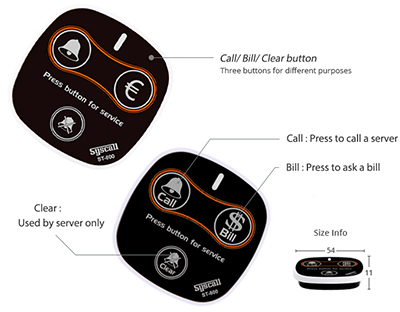 Syscall 3 Button Bell | Southern Hospitality