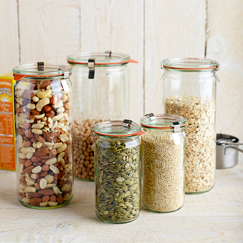 Weck Cylinder Mason Glass Jars | Southern Hospitality